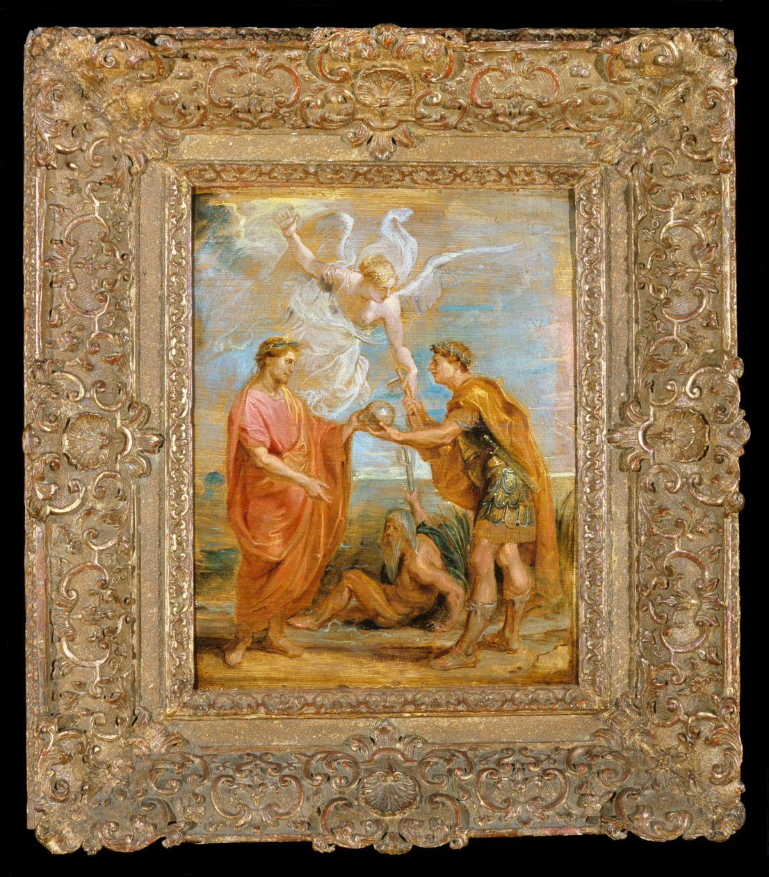 Constancio nombra a Constantino como su sucesor